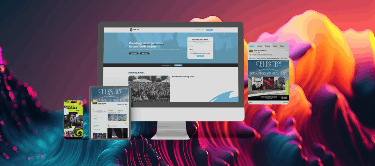 Great Ape Events – Branding & Website Case Study | 123 Internet
